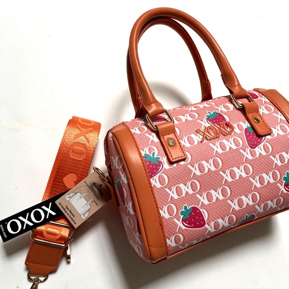 XOXO | Bags | Nwt Original Xoxo Barrel Satchel Crossbody Bag Orange ...